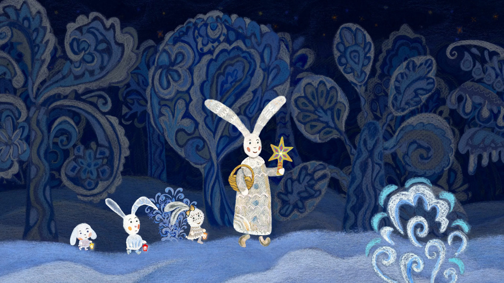 Snow Bunnies – Catch the moon